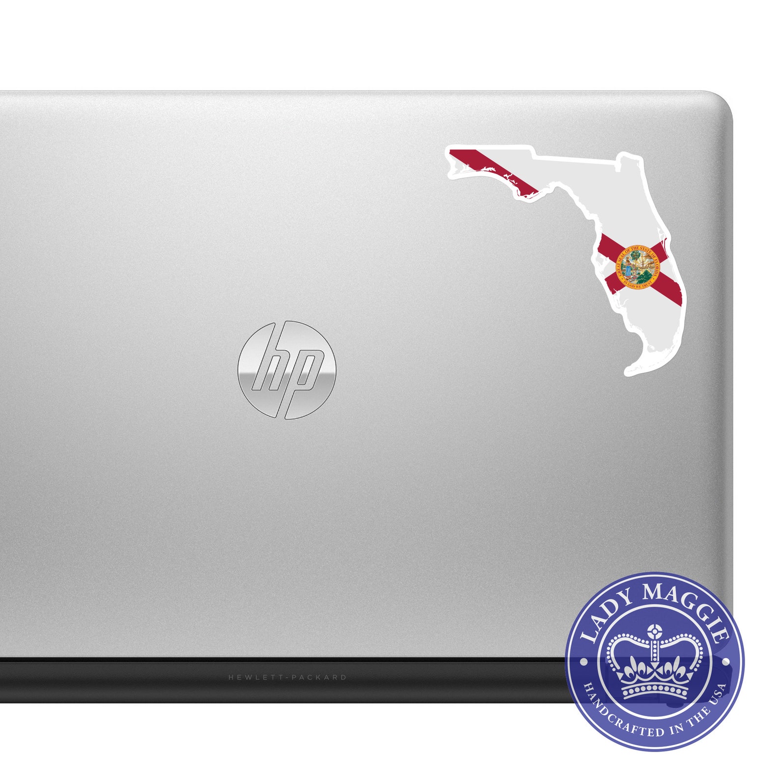 Florida Decal FL State Flag Decal Florida State Bumper | Etsy