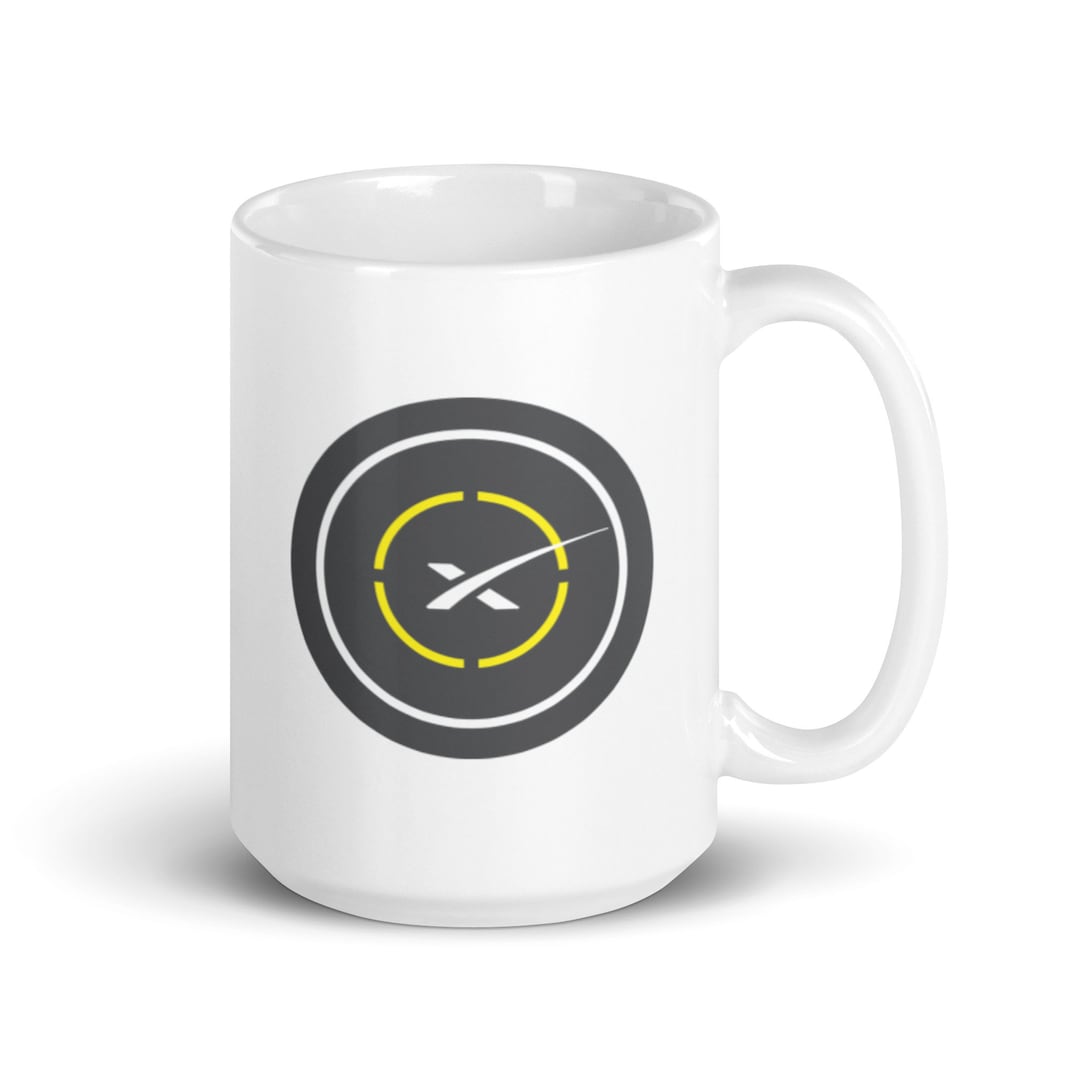 Spacex Mug Spacex Drone Ship Logo Coffee Cup Space X Logo Cup Aerospace ...