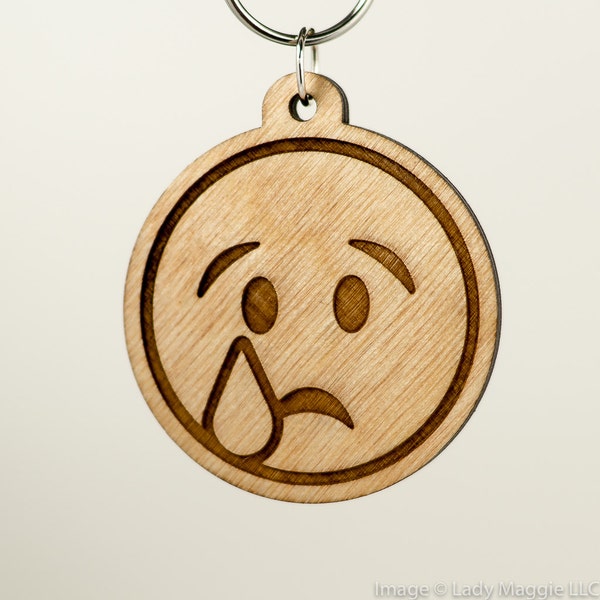 Crying Emoji Face Svg - Etsy