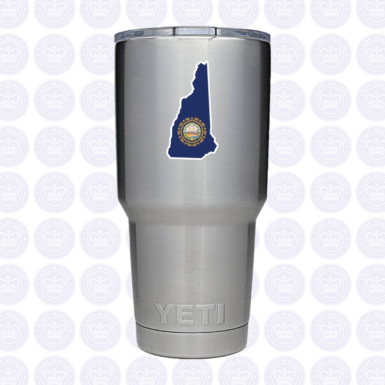 New Hampshire Decal NH State Flag Decal New Hampshire | Etsy