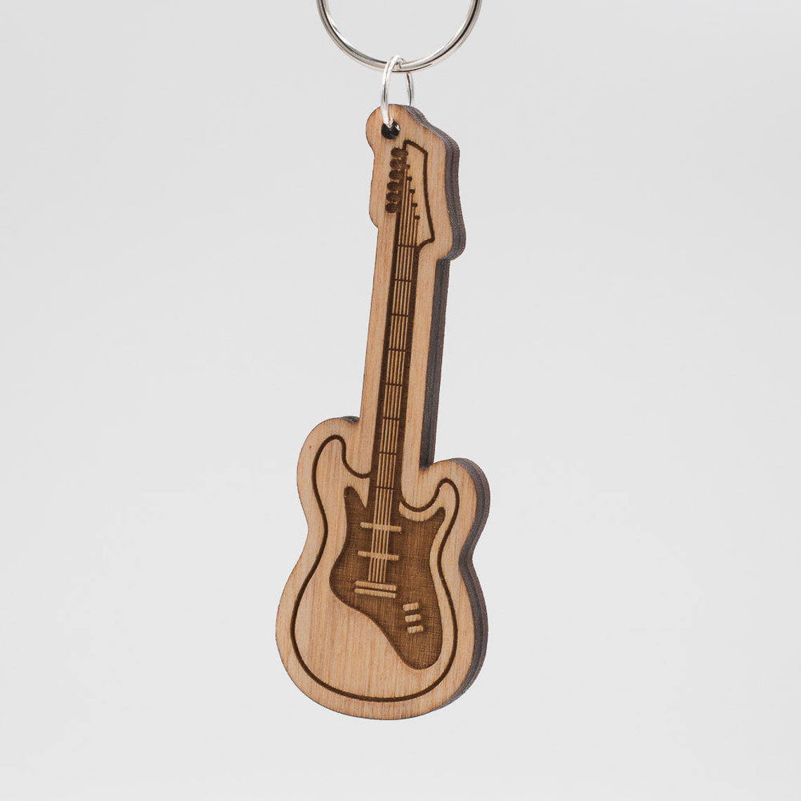 Stratocaster Guitar Keychain Fender Stratocaster Electric - Etsy