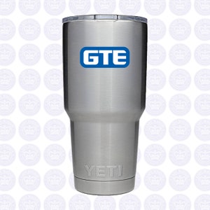 GTE Vintage Logo Bumper Sticker - Retro GTE Decal - General Telephone ...