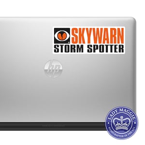 SKYWARN Decal - NWS SKYWARN Storm Spotter Decal - Skywarn Bumper ...