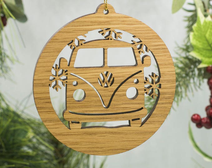 VW Bus Christmas Ornament Volkswagen Bus Ornament VW Split - Etsy