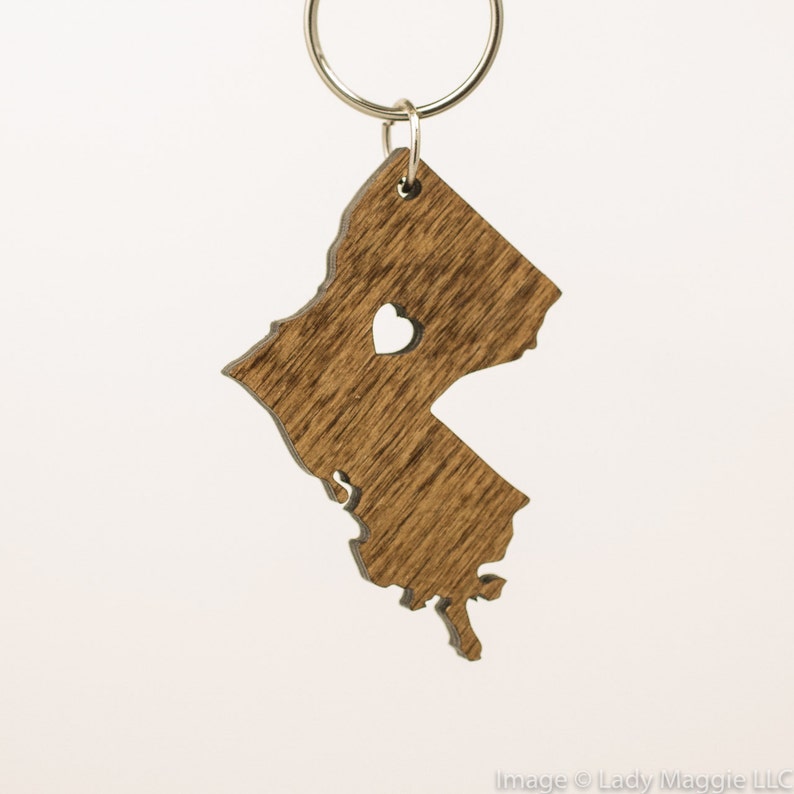 Louisiana Wooden Keychain LA State Keychain Wooden - Etsy