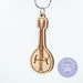 British Flag Keychain - Union Jack Flag Carved Wood Key Ring - UK Flag ...