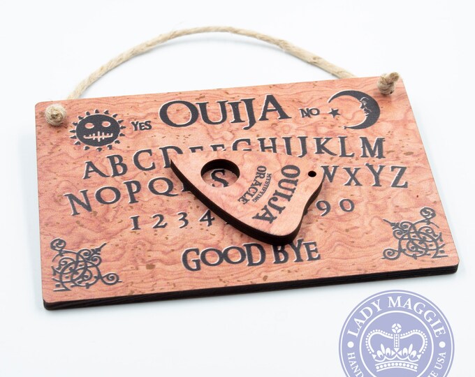 Ouija Board With Planchette Mini Ouija Board Travel Ouija Set Ouija ...