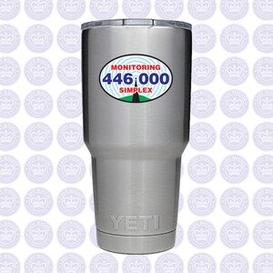 446.000 - 70cm National Simplex Calling Frequency Decal - Amateur Radio ...