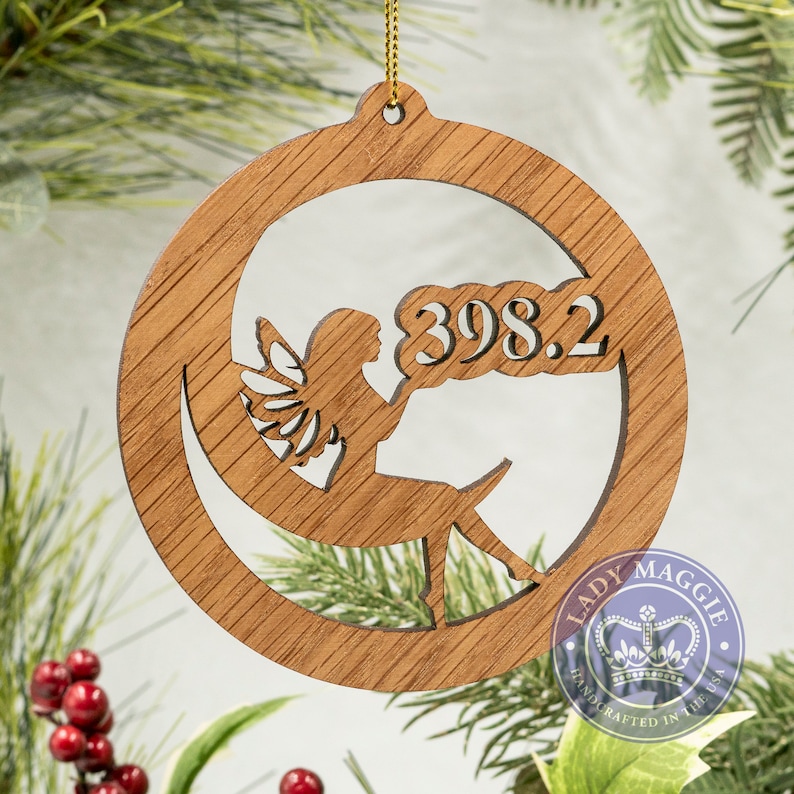 Dewey Decimal Fairy Tales Christmas Ornament 398.2 I Still | Etsy