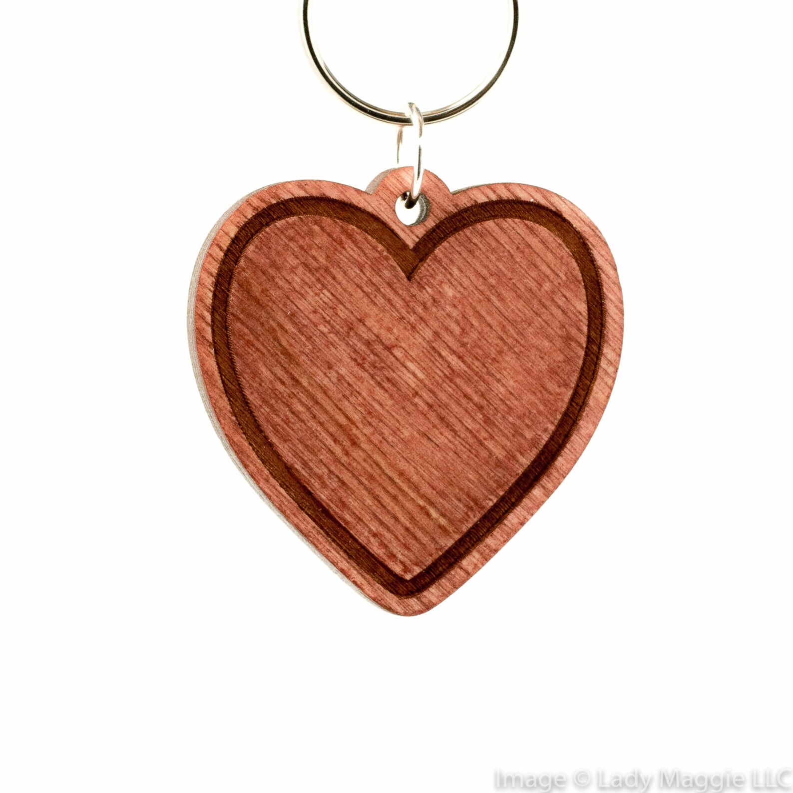 Red Heart Emoji Wood Keychain Heavy Black Heart Emoji Carved | Etsy