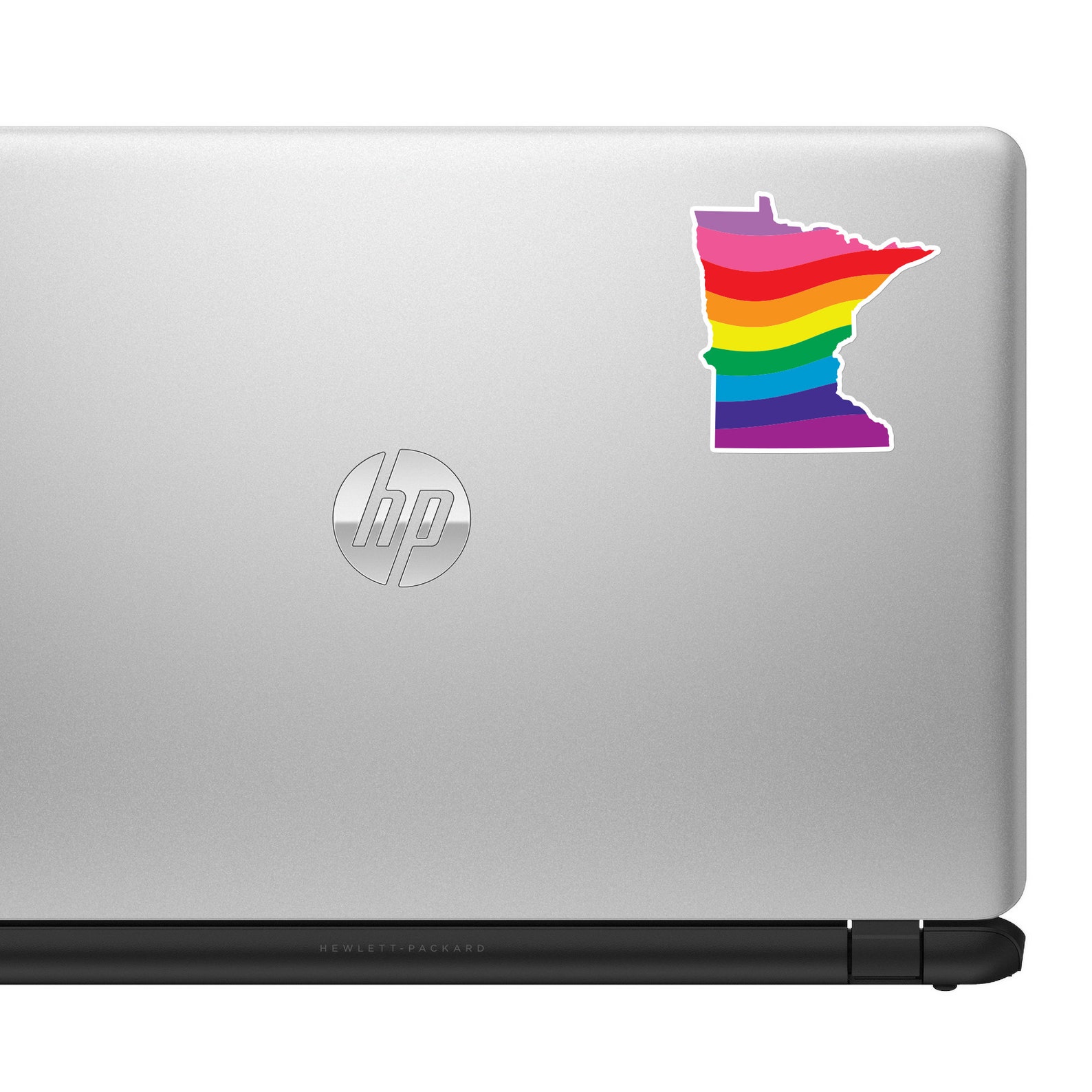 Minnesota Rainbow Flag Decal MN State LGBTQ Decal - Etsy