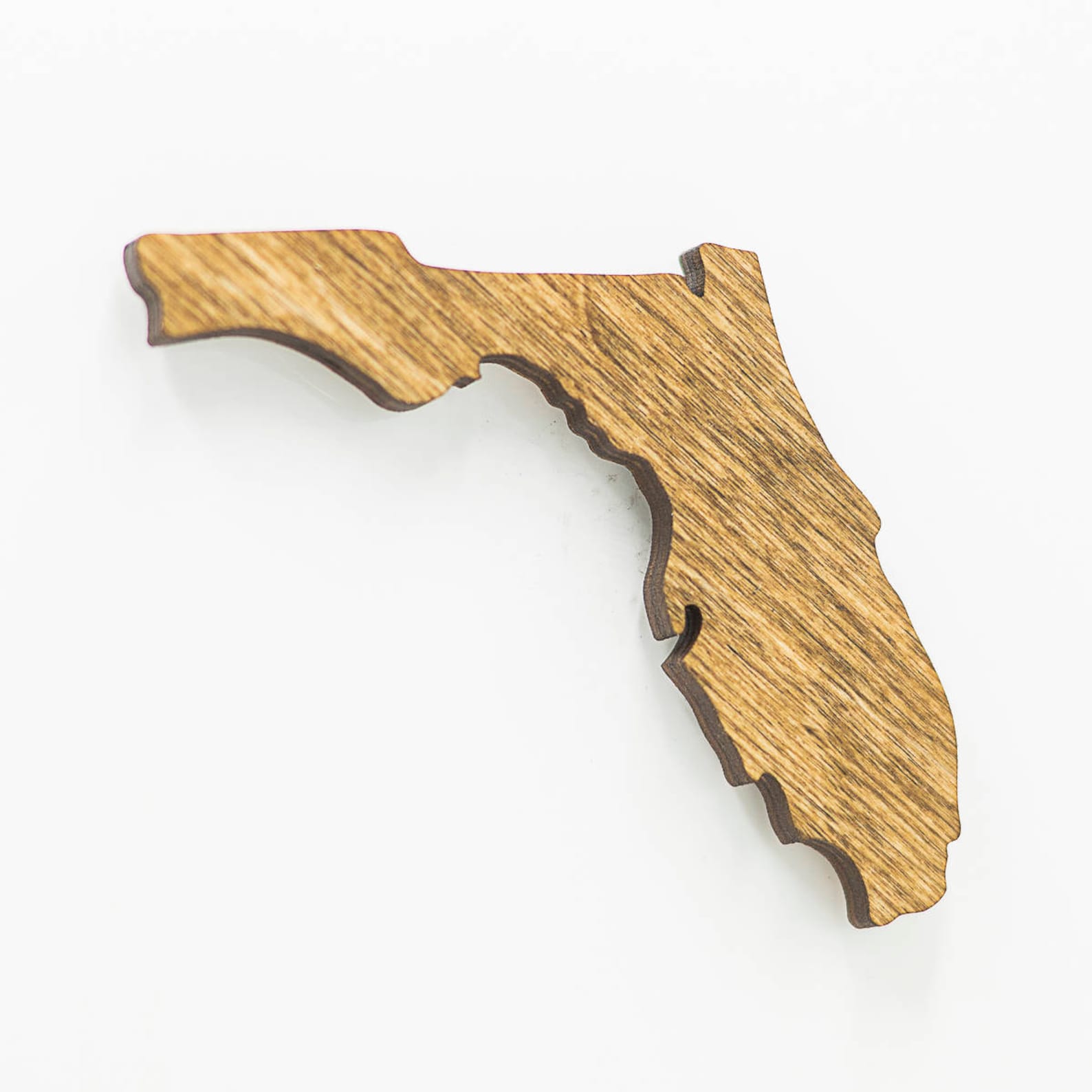 Florida Wooden Magnet FL State Magnet State of Florida - Etsy