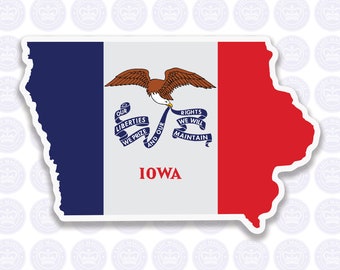 Iowa State Decal - Etsy