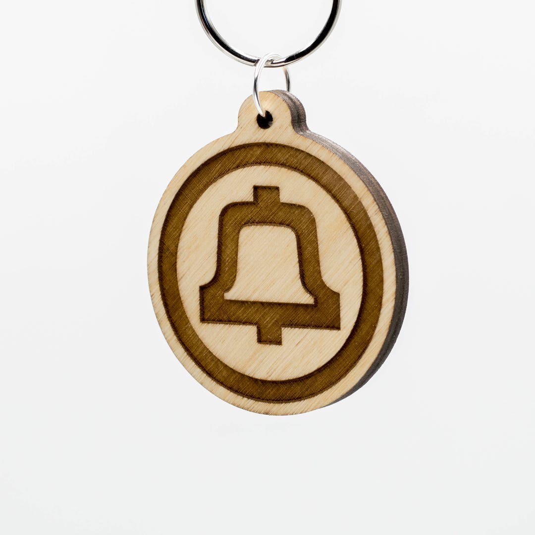 Ma Bell Keychain - Bell System Logo Keychain - Bell Telephone Logo ...