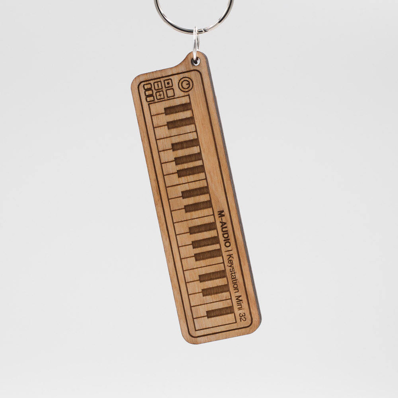 Synthesizer Keychain Keyboard Charm Keystation Mini | Etsy