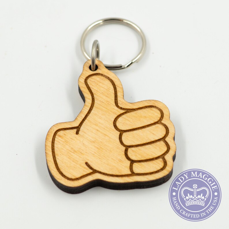 Like Thumbs up Emoji Keychain Like Emoji Keyring Thumbs up - Etsy