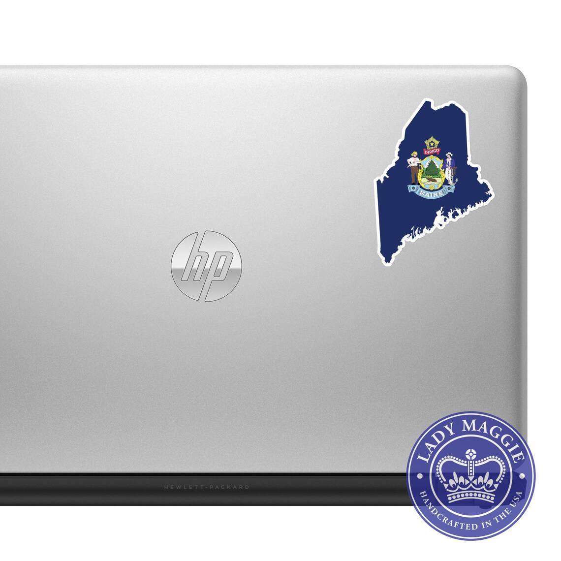 Maine Decal ME State Flag Decal Maine State Bumper Sticker - Etsy