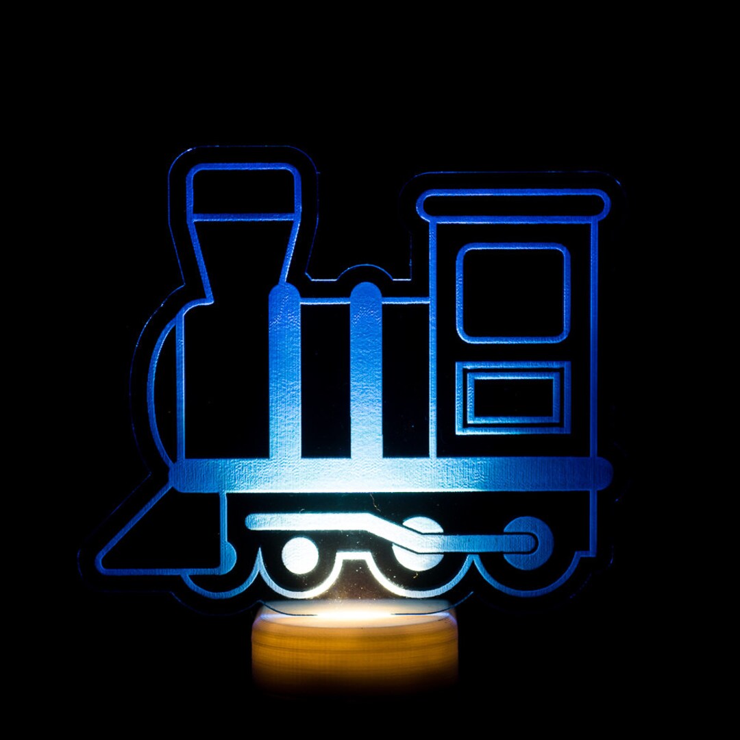 Choo Choo Train Night Light - Train LED Nightlight - Train Night Light ...