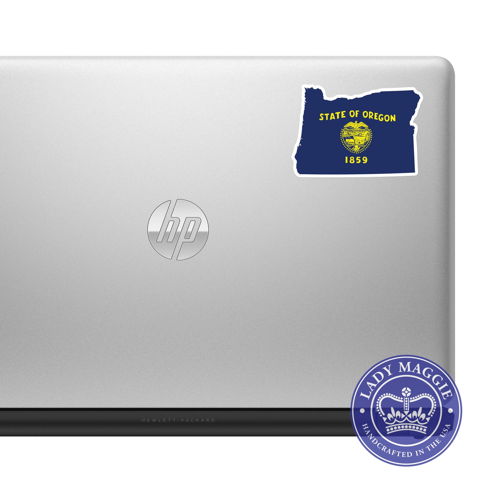 Oregon Decal OR State Flag Decal Oregon State Bumper - Etsy