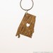 Washington Wooden Keychain WA State Keychain Wooden - Etsy