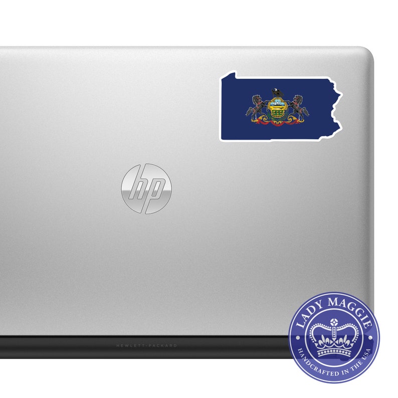 Pennsylvania Decal PA State Flag Decal Pennsylvania State | Etsy