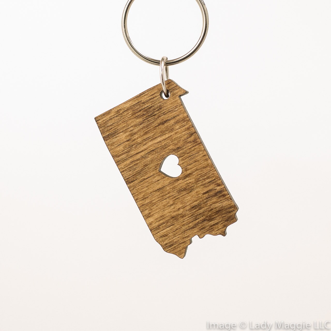 Pennsylvania Wooden Keychain PA State Keychain Wooden - Etsy