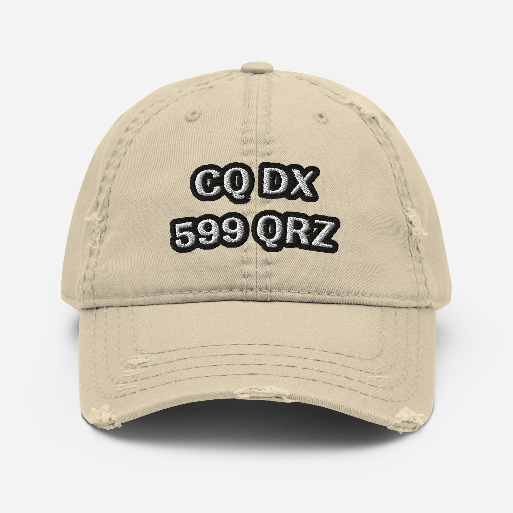 Ham Radio DX Hunters Hat - Ham Radio Embroidered Twill Ball Cap - CQ DX ...