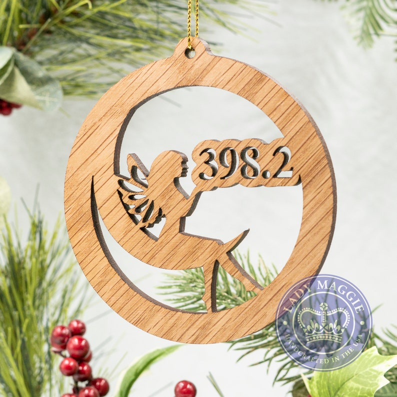 Dewey Decimal Fairy Tales Christmas Ornament 398.2 I Still - Etsy