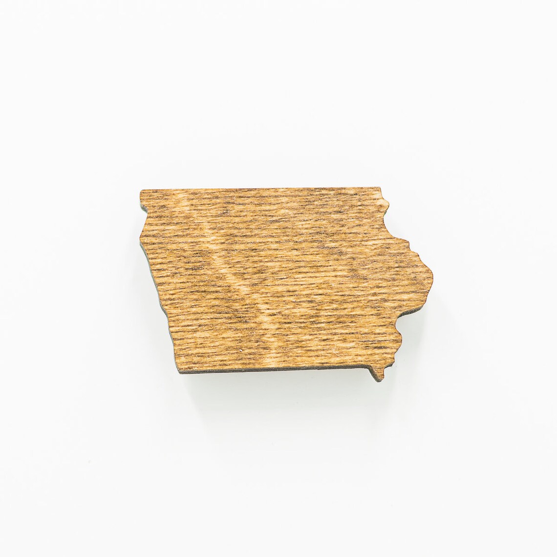 Iowa Magnet Wooden Iowa State Magnet Laser Cut IA State | Etsy