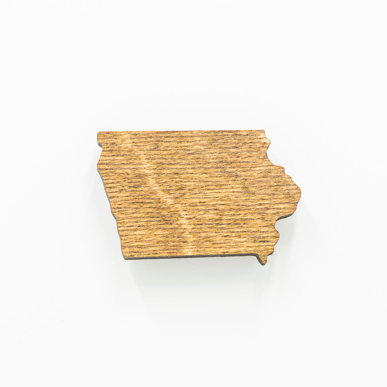 Iowa Magnet Wooden Iowa State Magnet Laser Cut IA State | Etsy