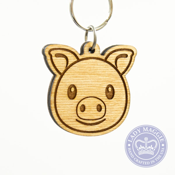 Wooden Face Ring - Etsy