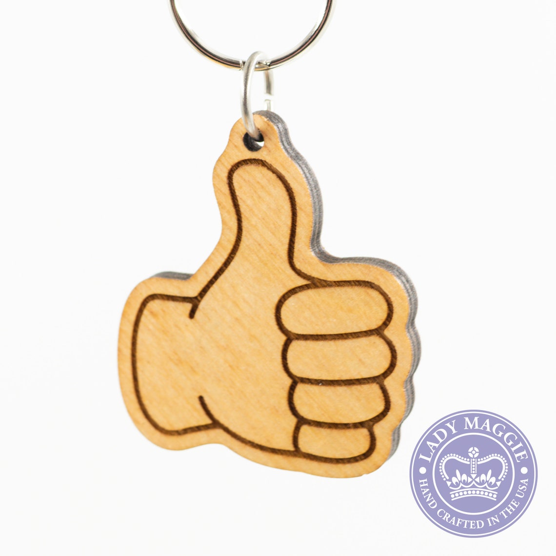 Like Thumbs up Emoji Keychain Like Emoji Keyring Thumbs up - Etsy