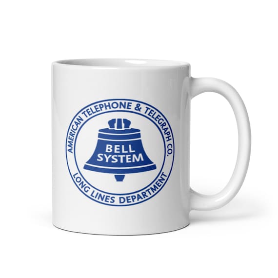Long Lines Department Mug Bell System ATT Vintage Logo - Etsy