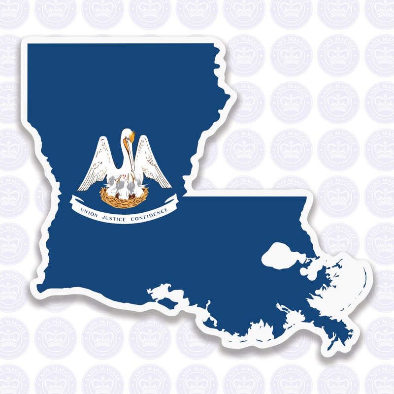 Louisiana Decal - Etsy