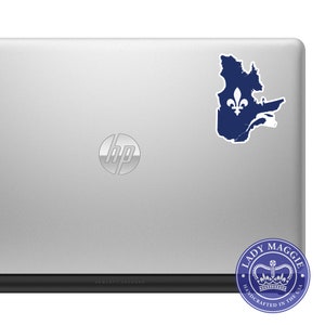 Quebec Decal - Flag of Quebec Decal - Provincial Flag of Quebec Bumper ...