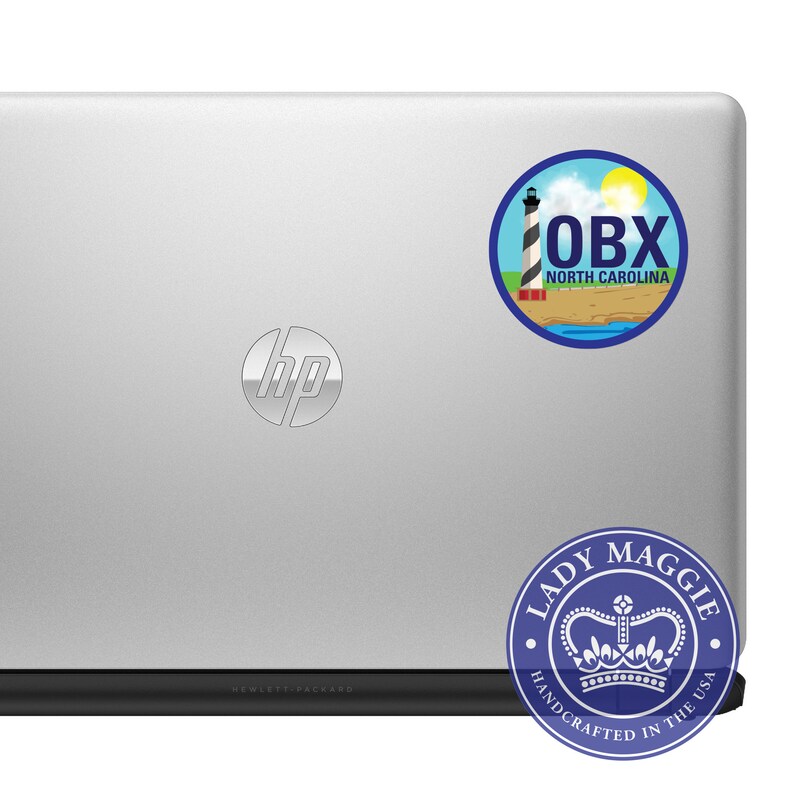 OBX Lighthouse Decal Outer Banks Bumper Sticker OBX Outer | Etsy