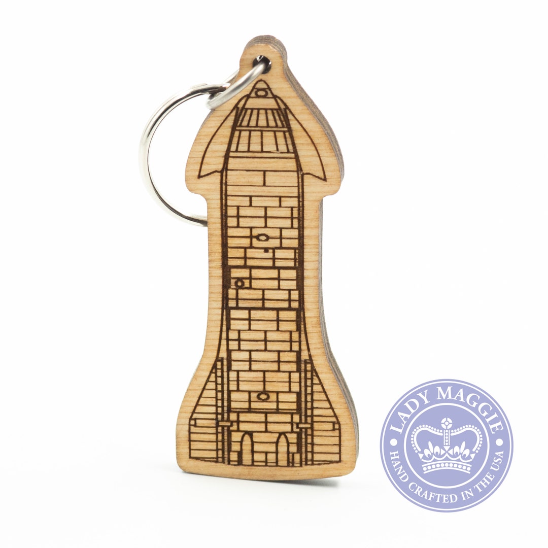 Spacex Starship Keychain - Space X Super Heavy Keychain - Spacex ...