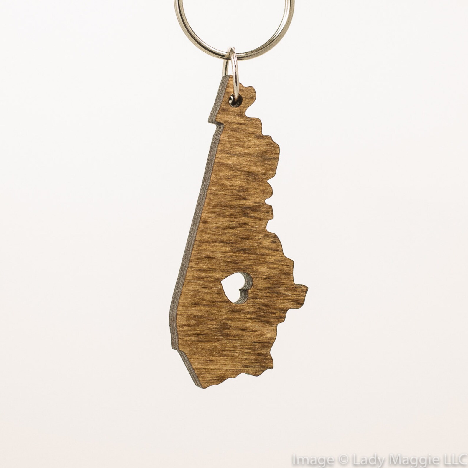 Kentucky Wooden Keychain KY State Keychain Wooden Kentucky - Etsy
