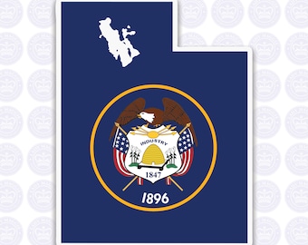 Utah State Decal - Etsy