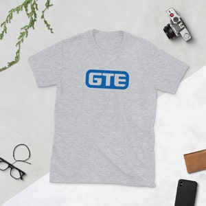 GTE Vintage Logo T-shirt - Retro GTE Shirt - General Telephone ...
