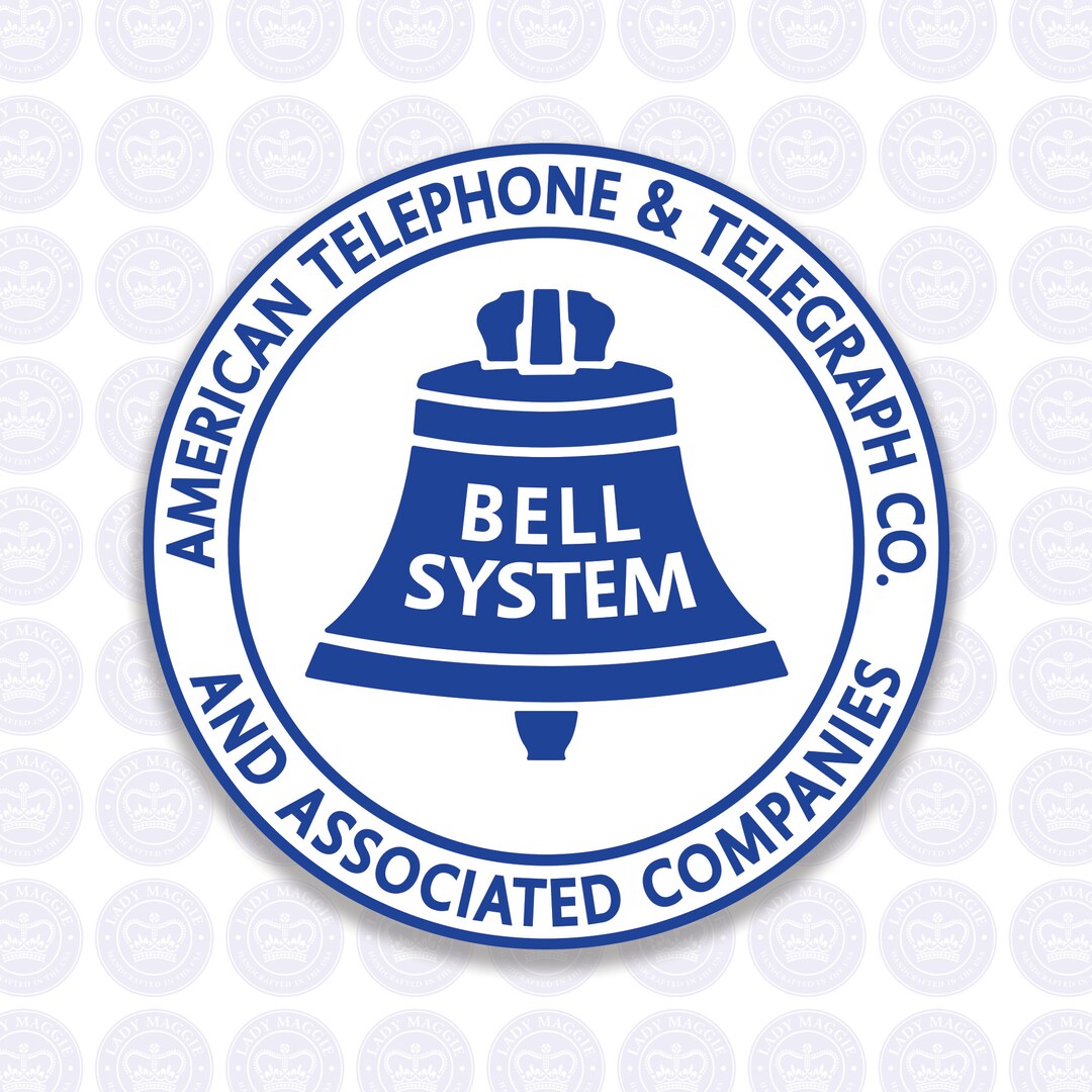 Bell System Vintage Logo Bumper Sticker - American Telephone ...