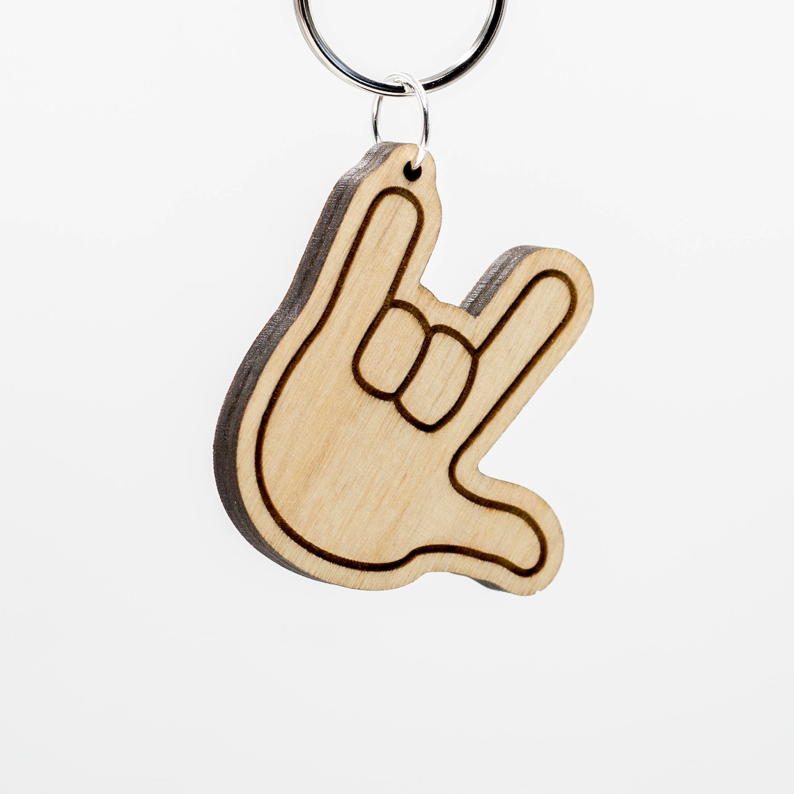 I Love You Hand Sign Emoji Keychain Love You Gesture Emoji - Etsy