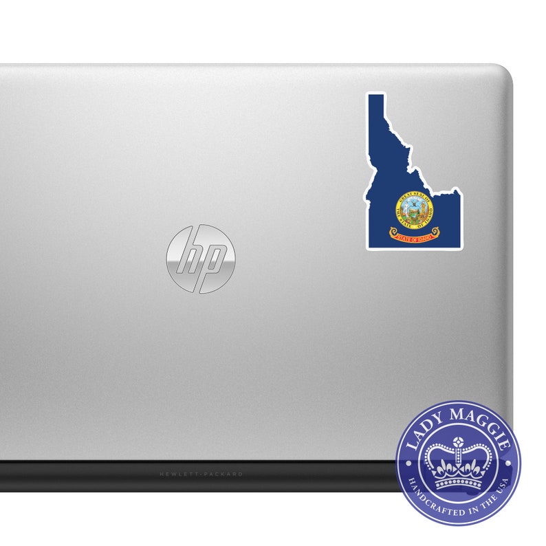 Idaho Decal ID State Flag Decal Idaho State Bumper Sticker | Etsy