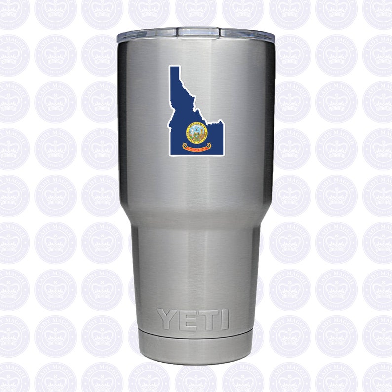 Idaho Decal ID State Flag Decal Idaho State Bumper Sticker | Etsy