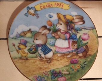 Avon Easter Plate - Etsy