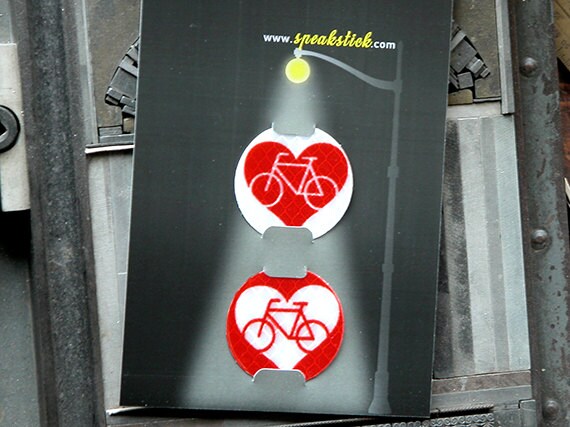 Bicycle Decal-reflective Sticker for Your Bike Love - Etsy
