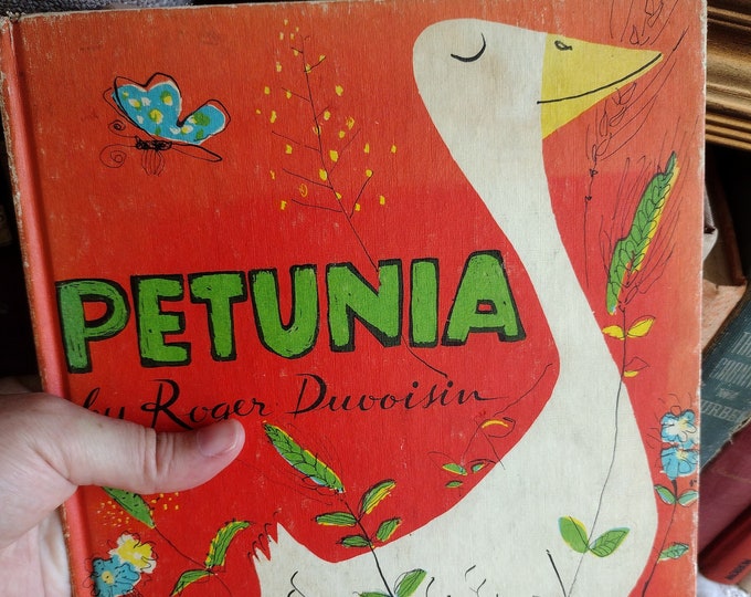 Vintage Petunia Hardcover Children's Book Roger Duvoisin Illustrated ...
