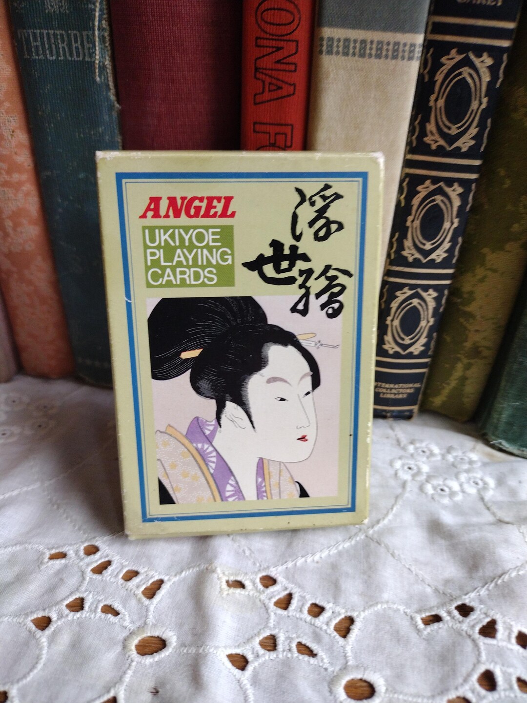 Vintage Card Deck Made in Japan Ukiyoe Angel - Etsy
