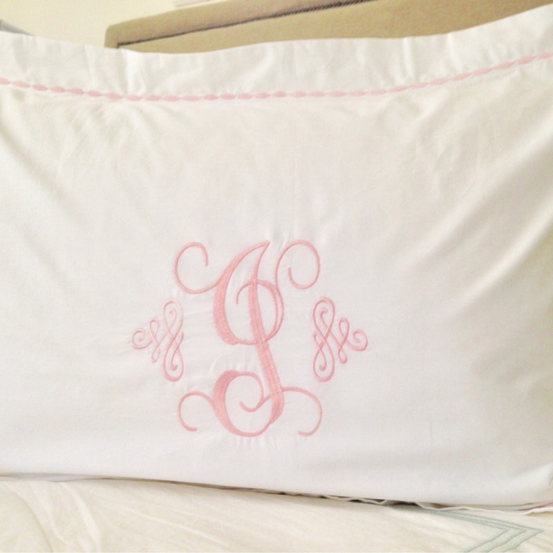 Monogram Pillow - Etsy