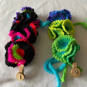 Luggage Tag Identifier Crocheted With - Etsy